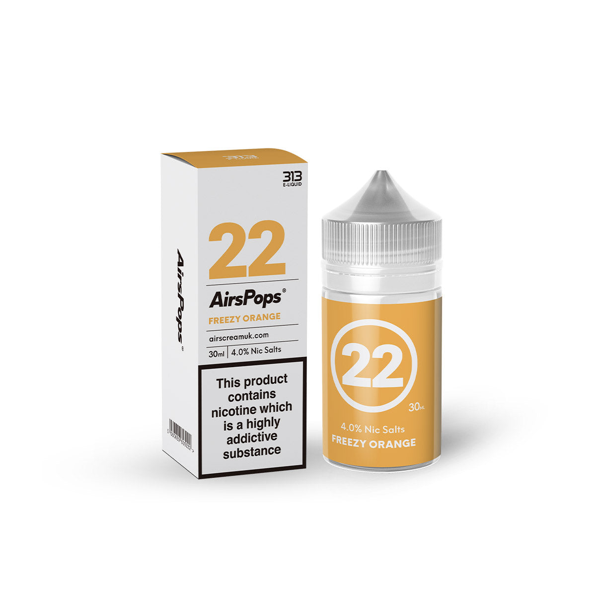 4% N/Salts 313 AirsPops E-Liquid All Flavours 30ml | From R279 – Hey Bud SA