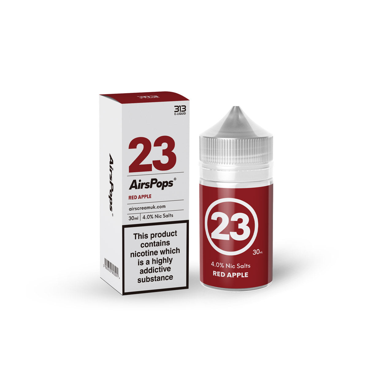 4% N/Salts 313 AirsPops E-Liquid All Flavours 30ml | From R279 – Hey Bud SA