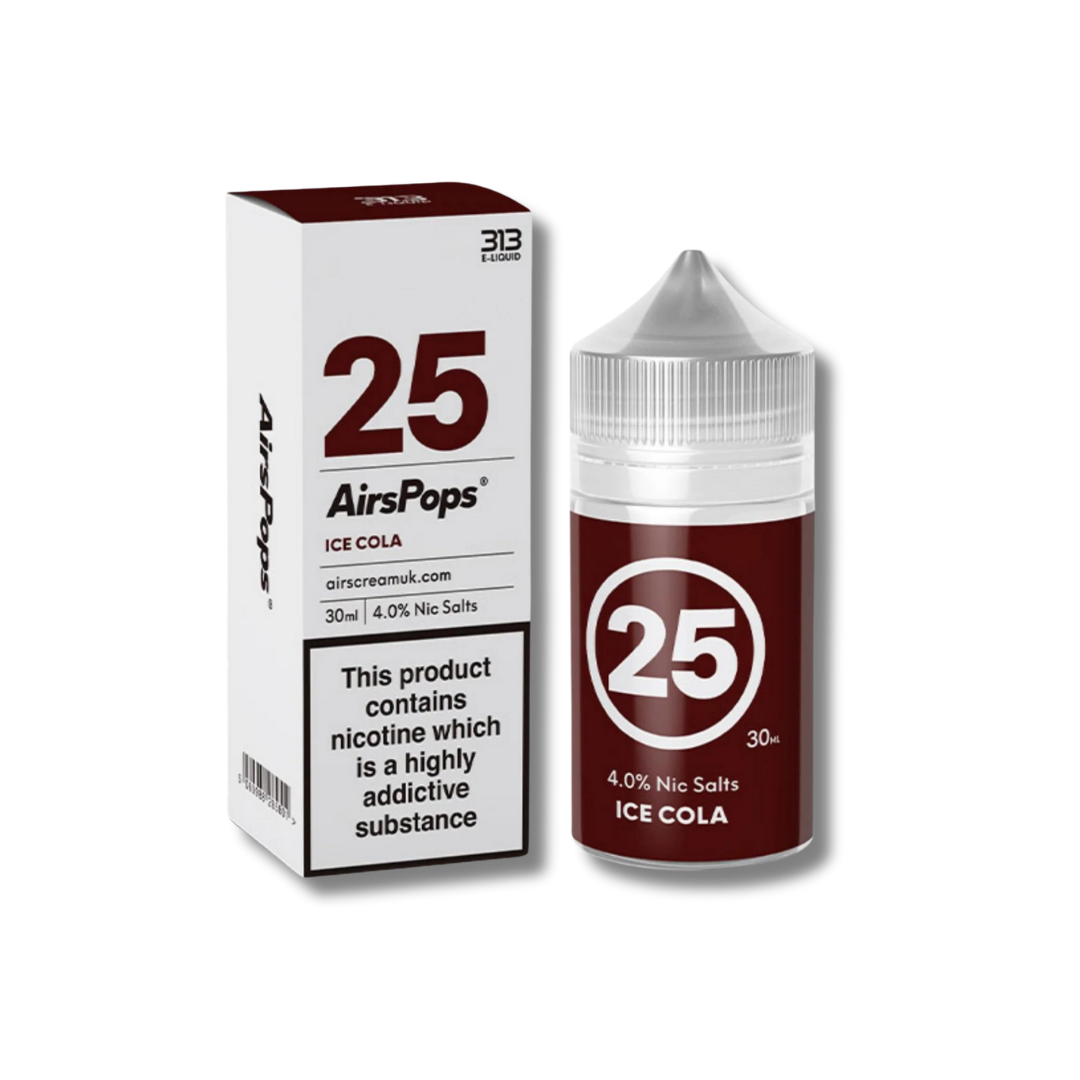 4% N/Salts 313 AirsPops E-Liquid All Flavours 30ml | From R279 – Hey Bud SA