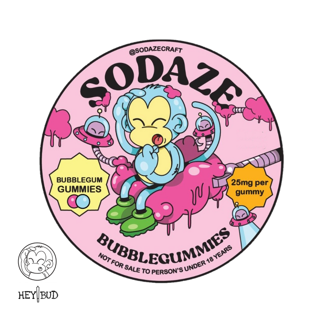 Sodaze Bubblegummies | 100mg – Hey Bud SA