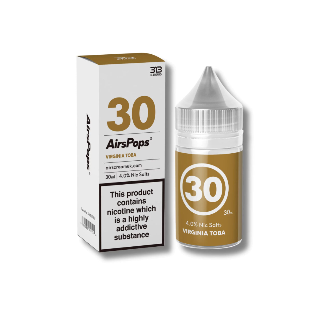 4% N/Salts 313 AirsPops E-Liquid All Flavours 30ml | From R279 – Hey Bud SA
